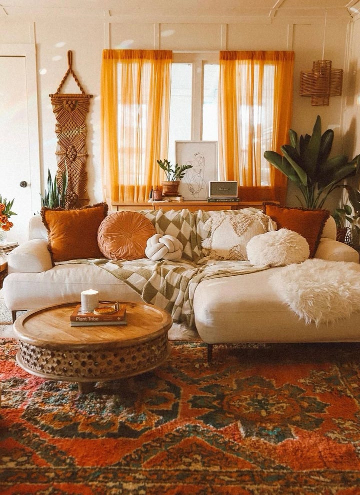boho interior