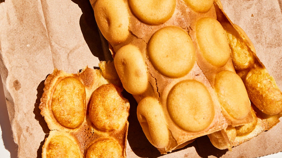 korean bubble waffle