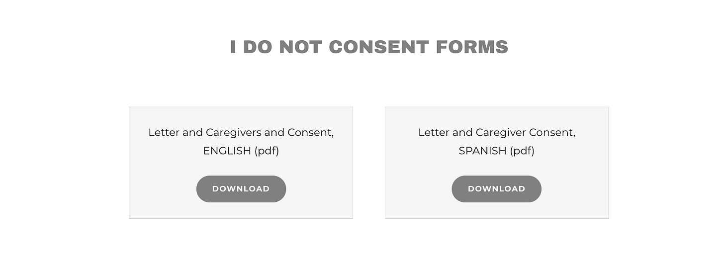 The Value and Use of I DO NOT CONSENT FORMS by Laura Bartlett