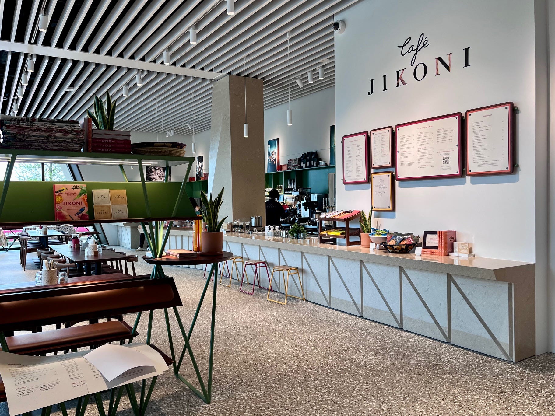 Inside the V&A East Museum - and what to eat at its waterfront Cafe Jikoni