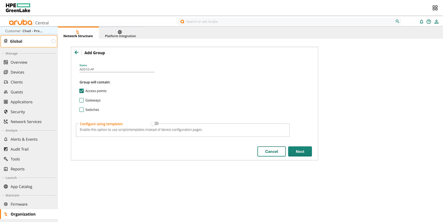 HPE Aruba Central Groups, Sites, and Labels - by Chad Teal