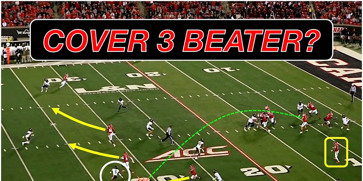 How Cal's Cover 3 Stopped a "4-Load" Double Post-Wheel Concept