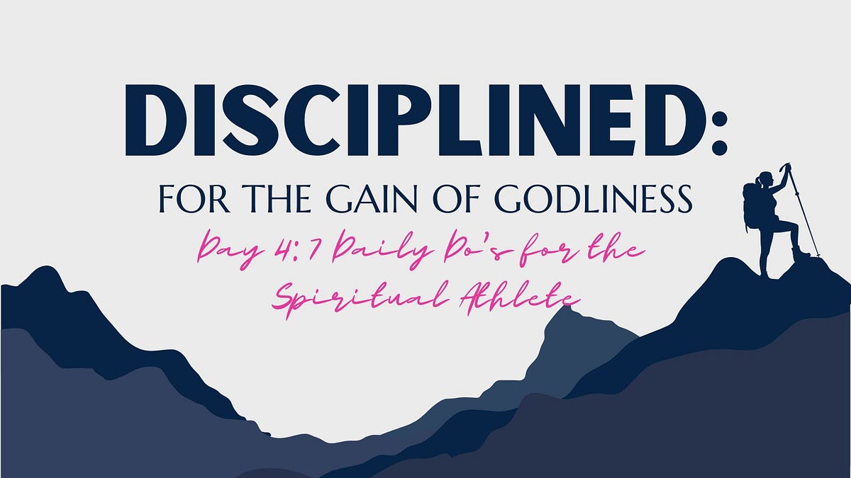 The 7 Daily Do's for the Spiritual Athlete - by Arabah Joy