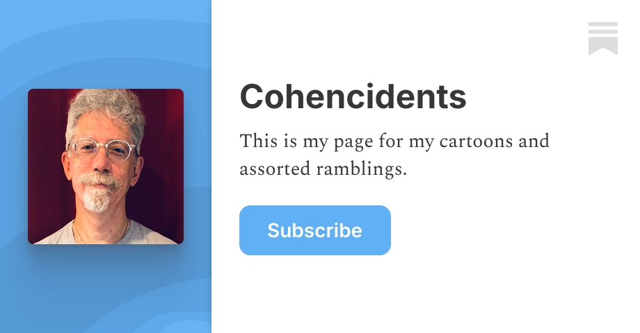 Cohencidents | David Cohen | Substack