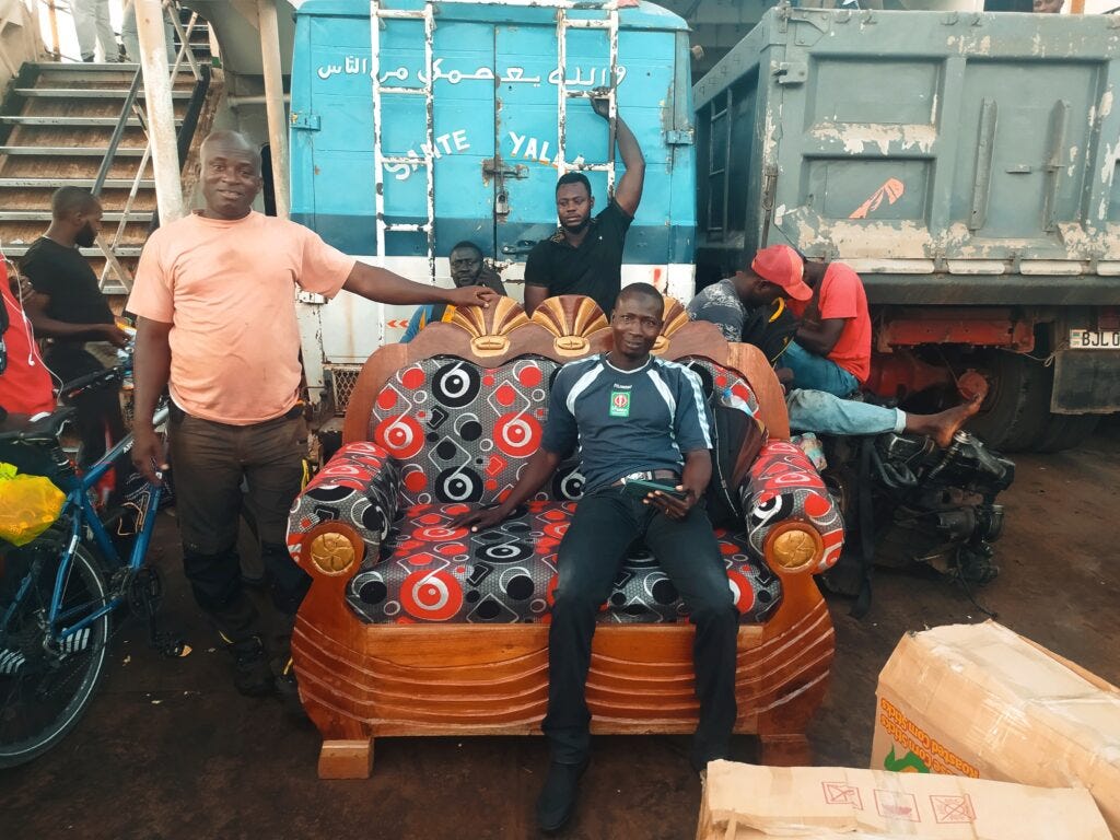 The Banjul Ferry - by Pablo Naboso - Nomadic Mind