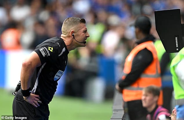 Why I don't like the ref-mic - by Clive Tyldesley