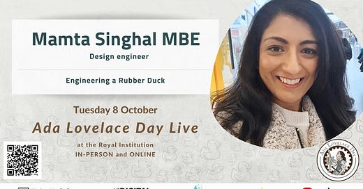 Ada Lovelace Day | Suw @ Ada Lovelace Day | Substack