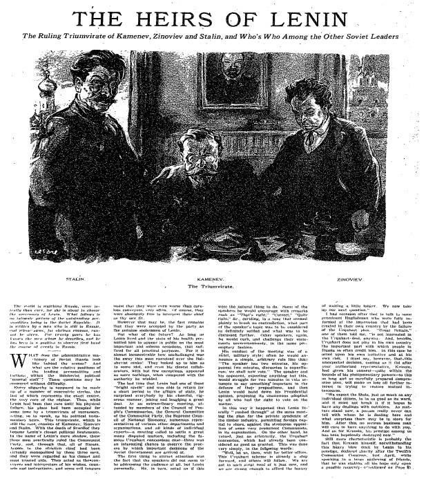 The Heirs of Lenin - by Jesse Rifkin - Sunday Magazine