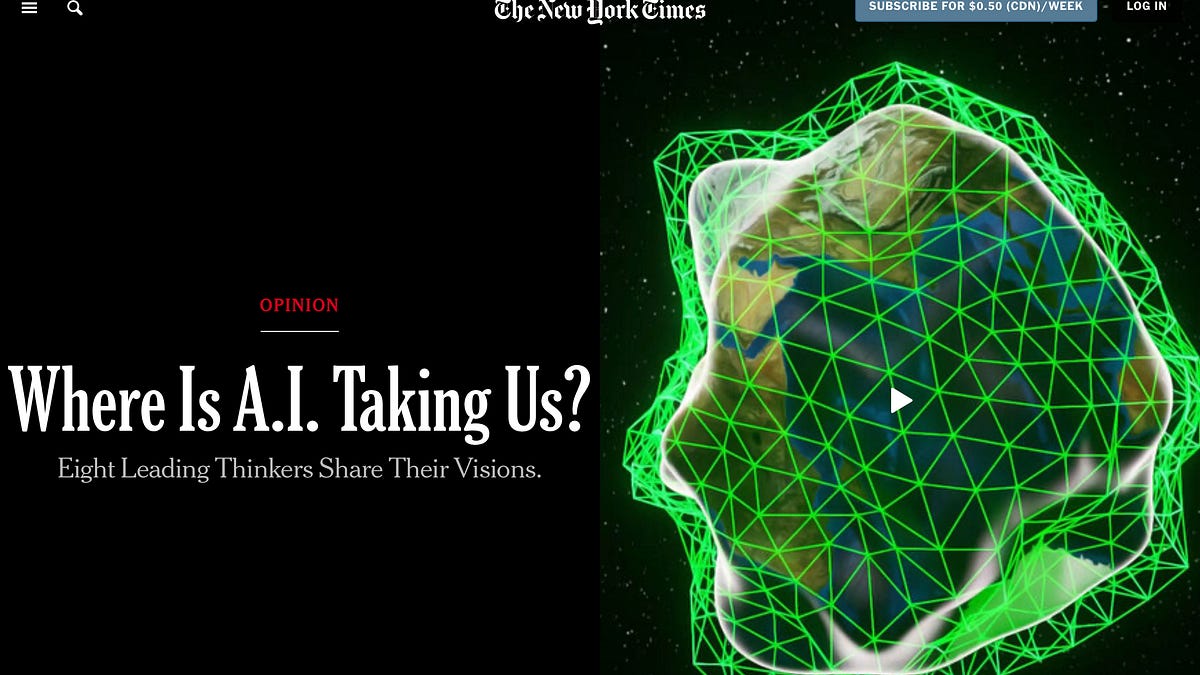 Comments - Where is AI headed? 8 perspectives at The New York Times