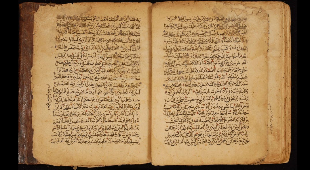 TheʿAjamī script of Africa and the Sorabé manuscripts of Madagascar.