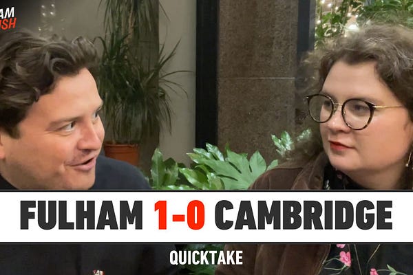 Fulhamish | Substack