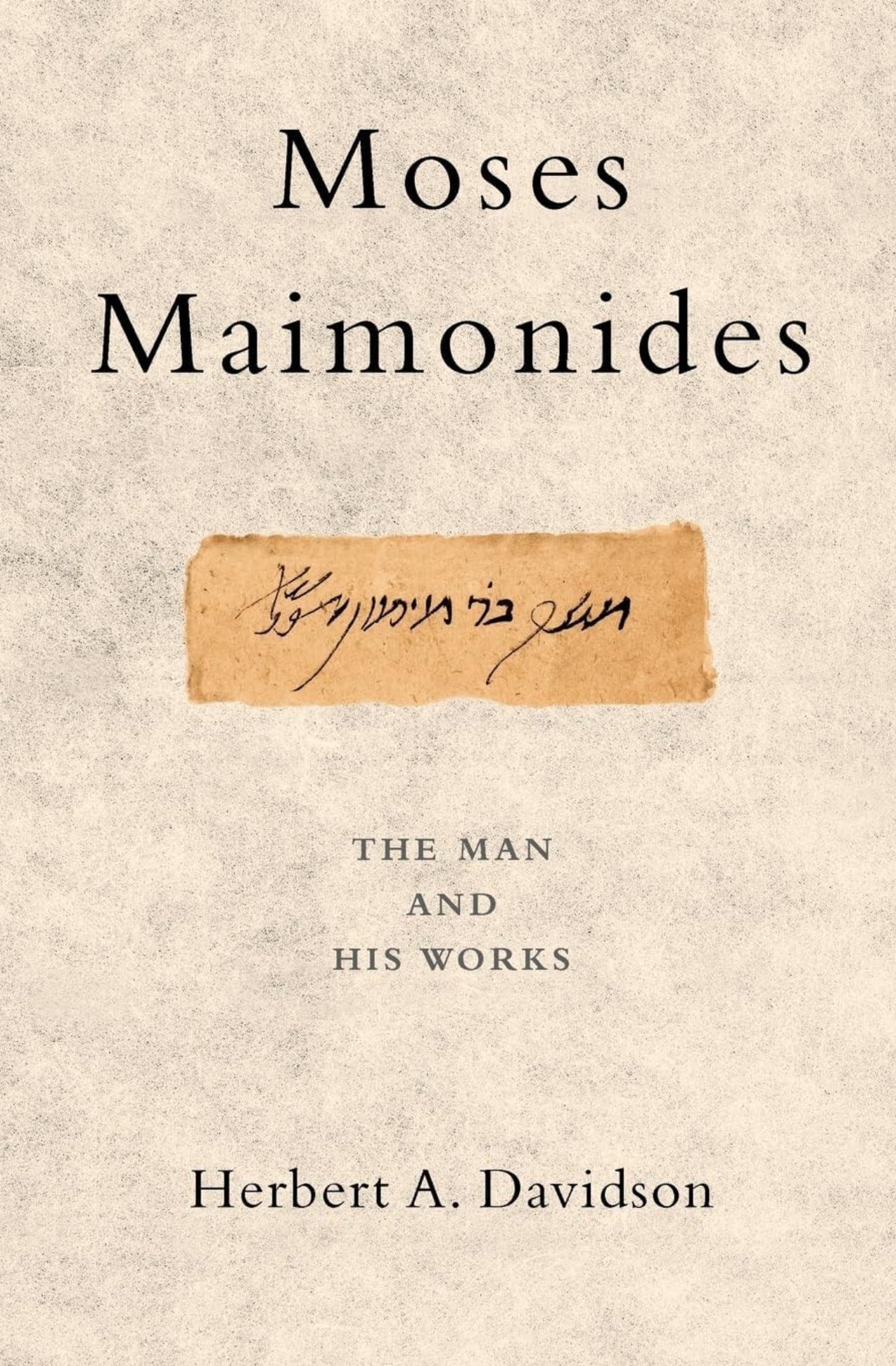 Thematic Book List #3: Maimonides - Zubair’s Bookshelf