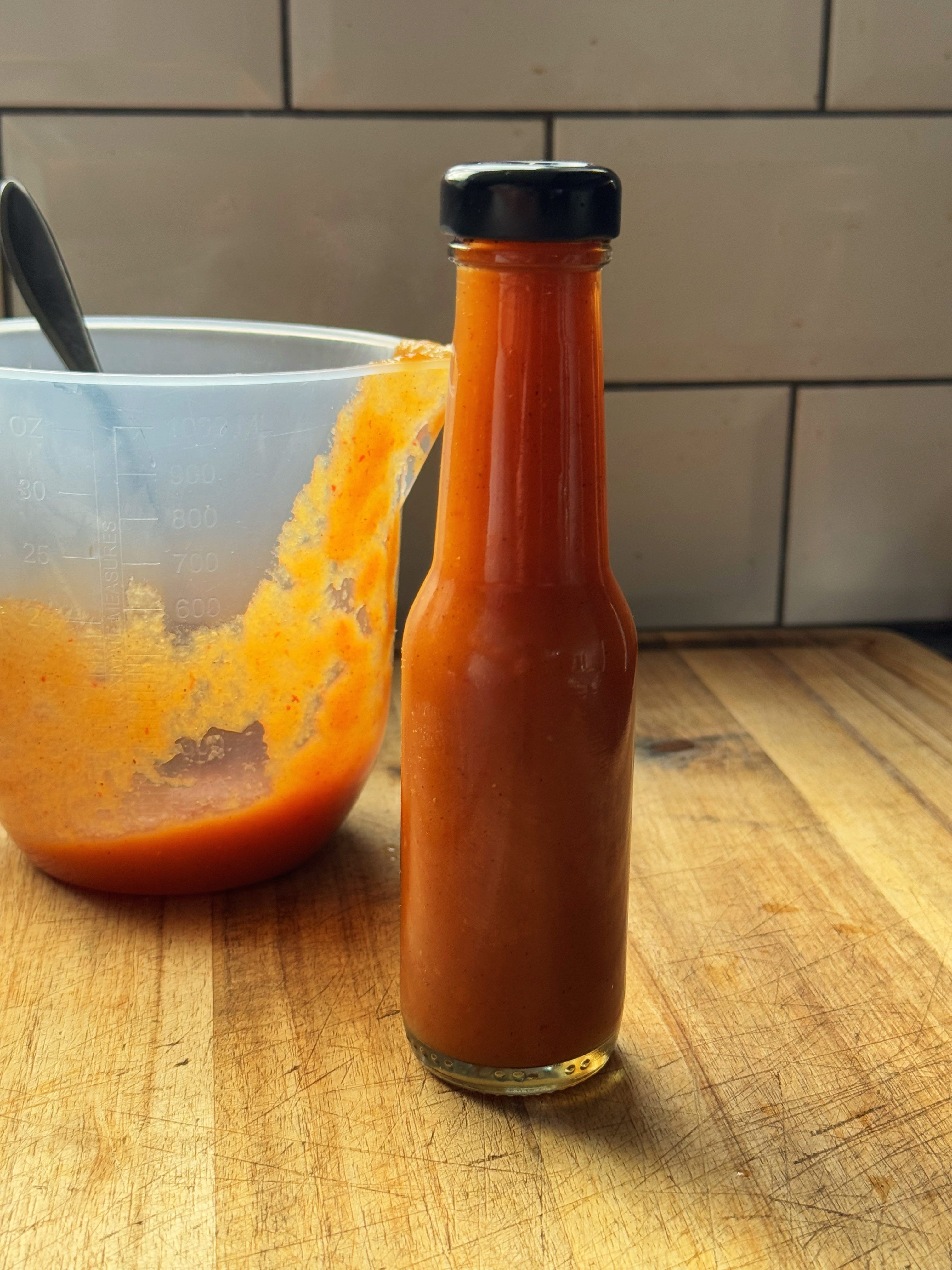 Aruba-style Papaya Hot Sauce (Pika di Papaya)