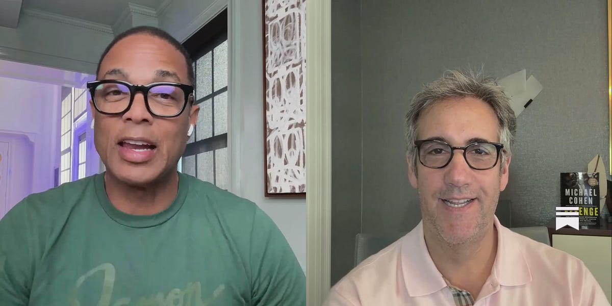 Don Lemon and Michael Cohen for the Lemon Cohen report. Why is the ...