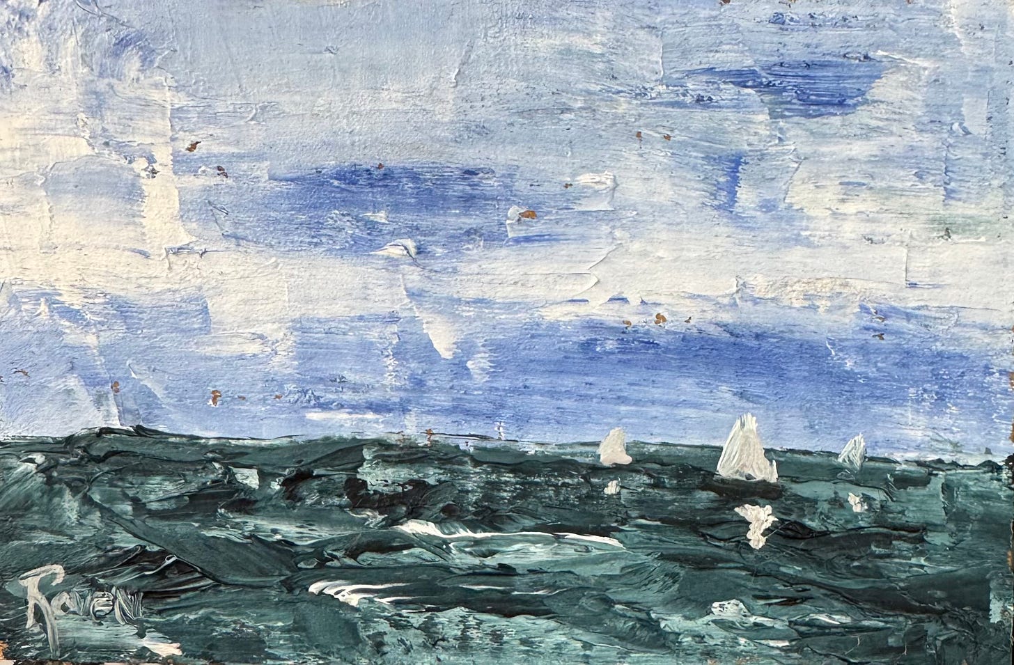 Salmon Planks - by Raven Waters - The Artsharps