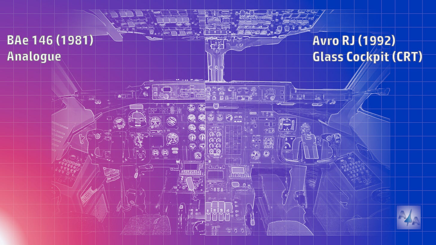 The BAe 146 / Avro RJ: Britain's Quad Engine 'Whisperjet' That Broke ...