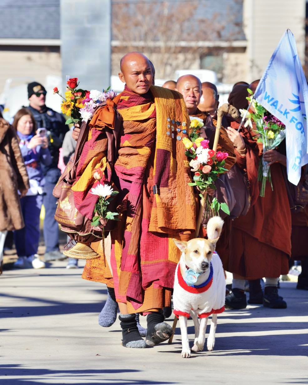 The Buddhist Monks' 'Walk for Peace' and Christian Discernment