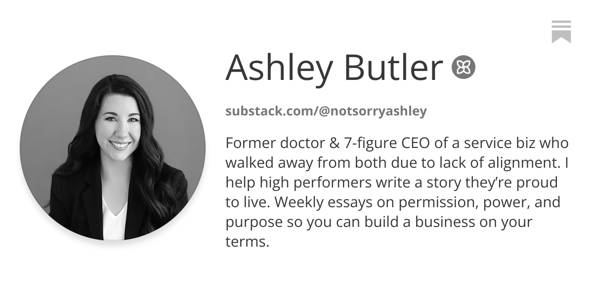 Ashley Butler | Substack