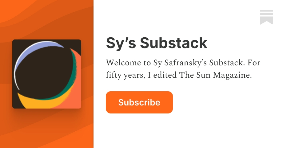 Animal Behavior - by Sy Safransky - Sy’s Substack