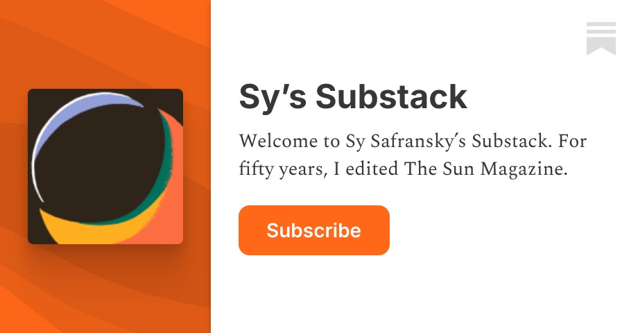 Animal Behavior - by Sy Safransky - Sy’s Substack