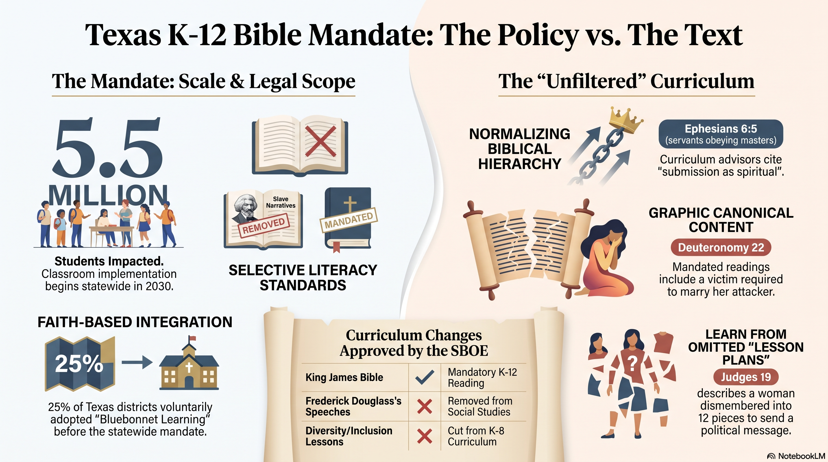 📊 Texas Mandates Bible Stories for 5.5M Students in Schools — Here's ...