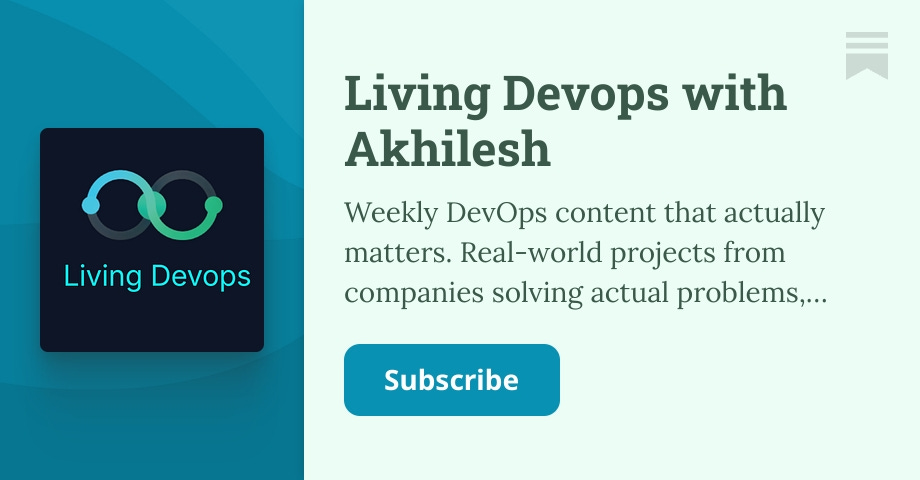 Devops with Akhilesh | Akhilesh Mishra | Substack