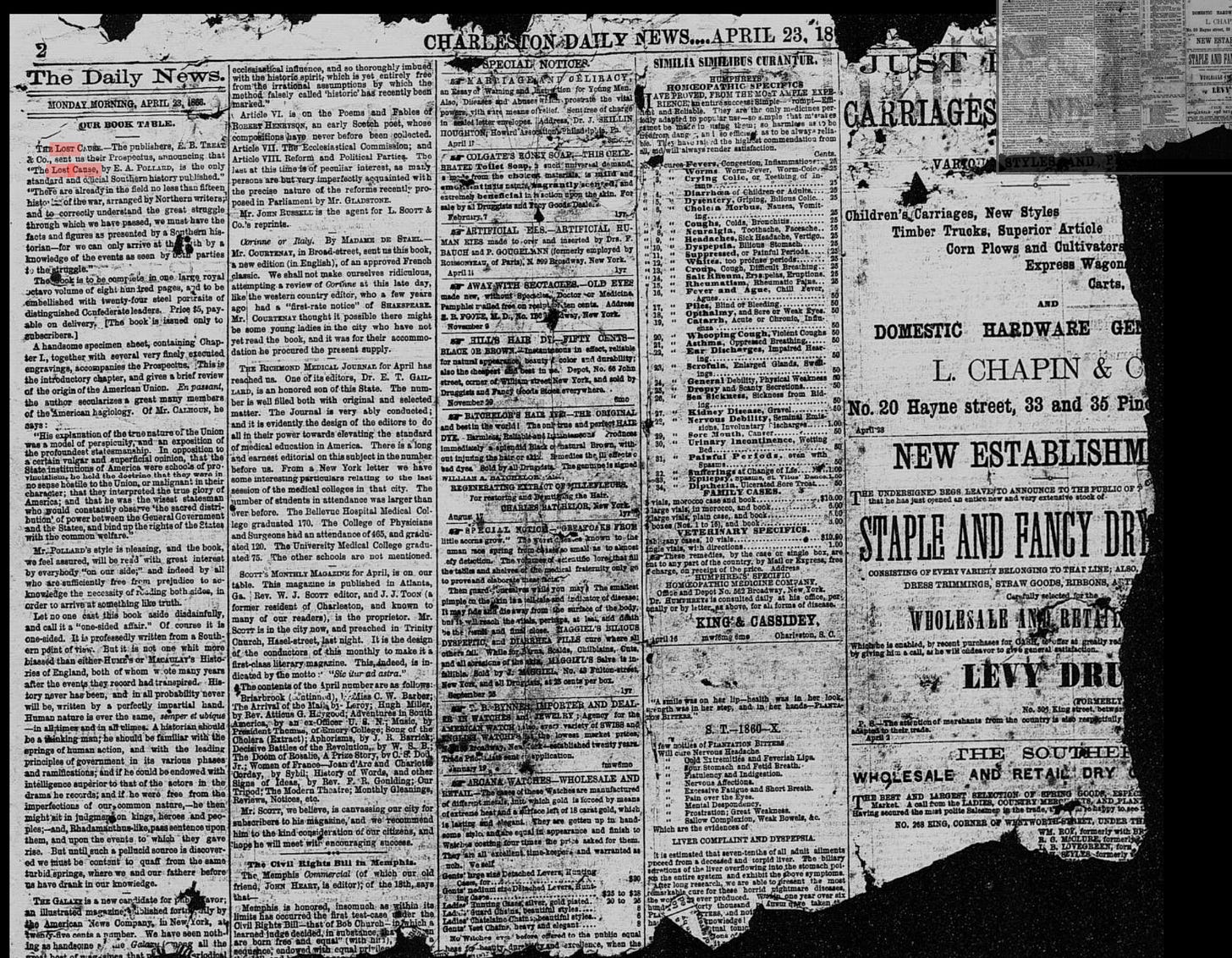 The Lost Cause Ideology... An Attempt to Rewrite History