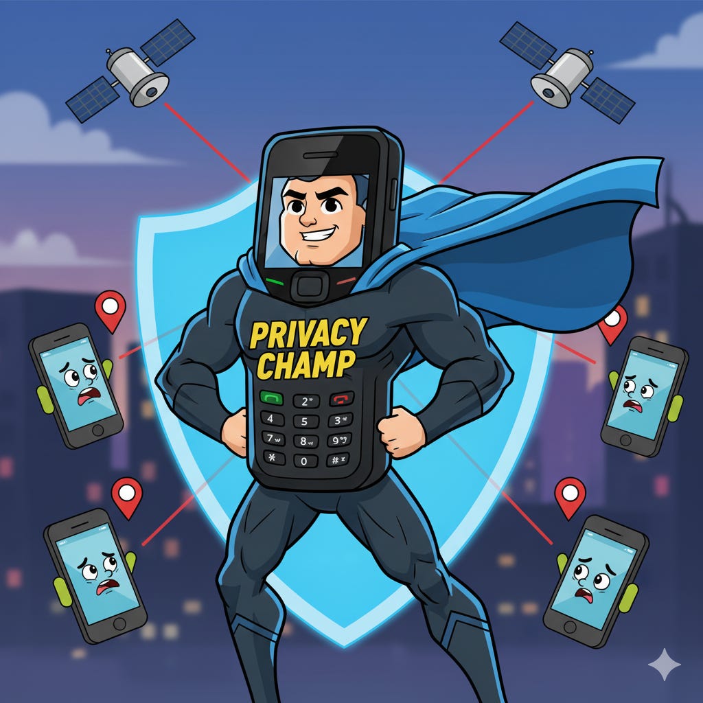 Ditch the GPS Tracking: My Guide to Setting Up a Dumb Phone for Privacy