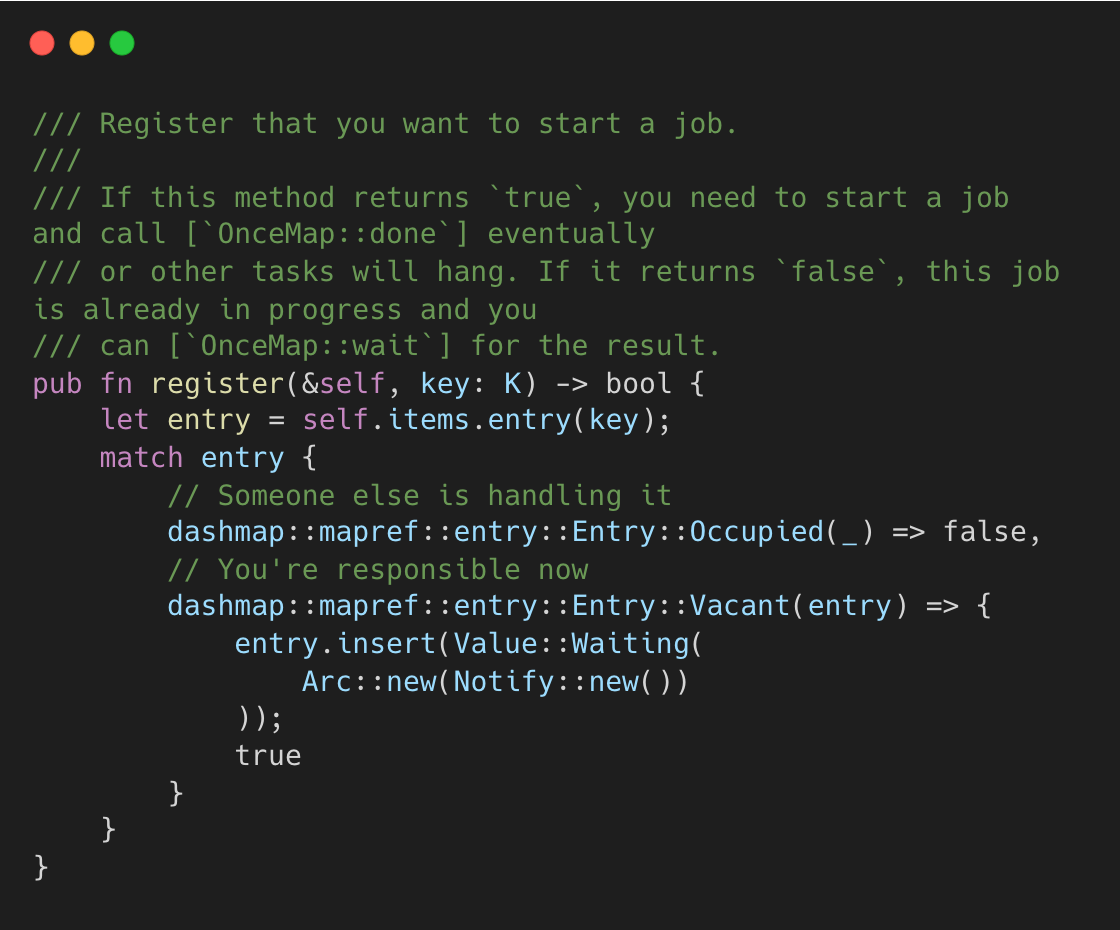 [uv] OnceMap: Rust Pattern for Running Concurrent Work Exactly Once