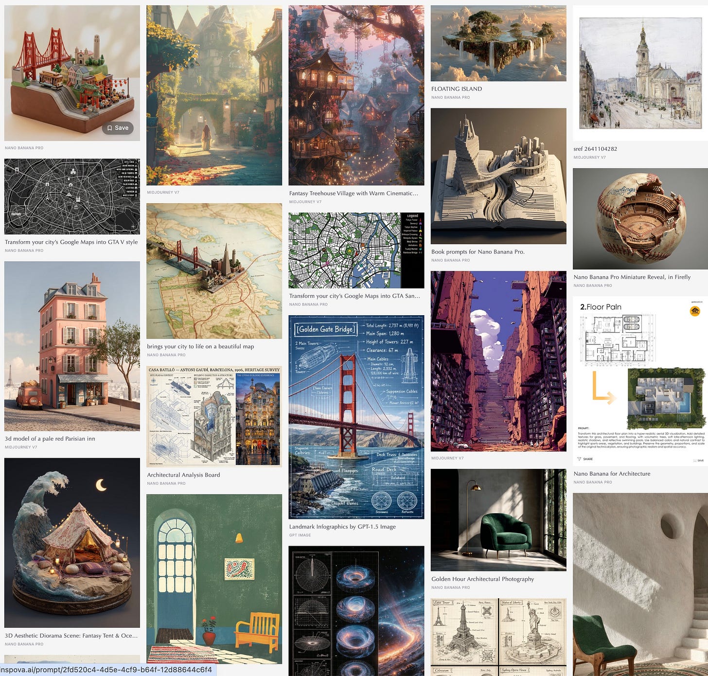 The Prompt Gallery for Daily Inspo (1500+ IMAGE PROMPTS)