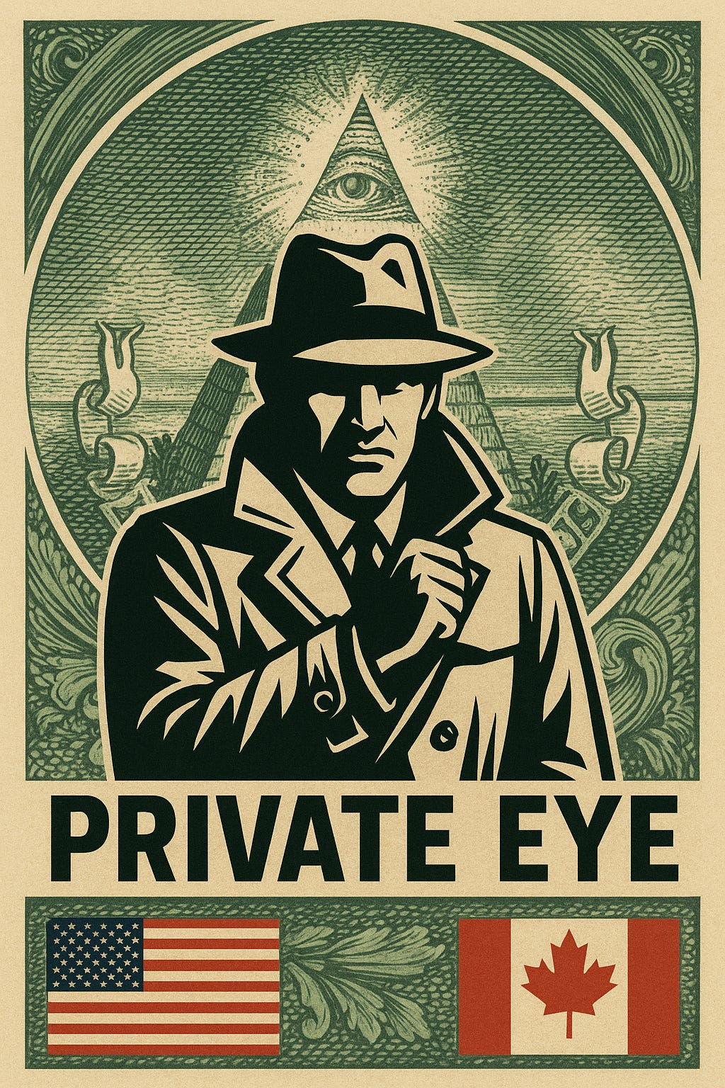 New US Canada Eye "Private Eye" - by Christopher Sands