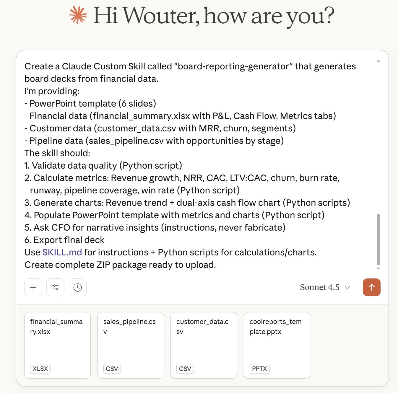CFOs can use Claude Skills to build reports and board decks