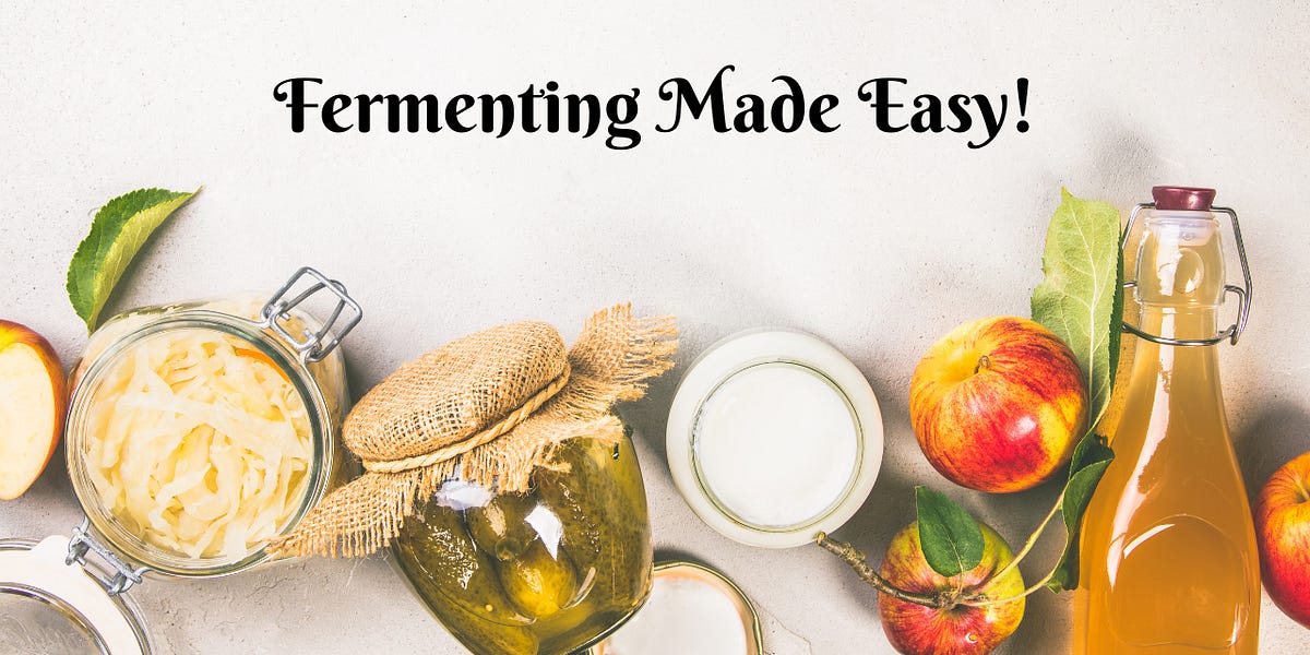 DIY Probiotics: Fermenting Tutorial for Beginners (EASY Fermenting)