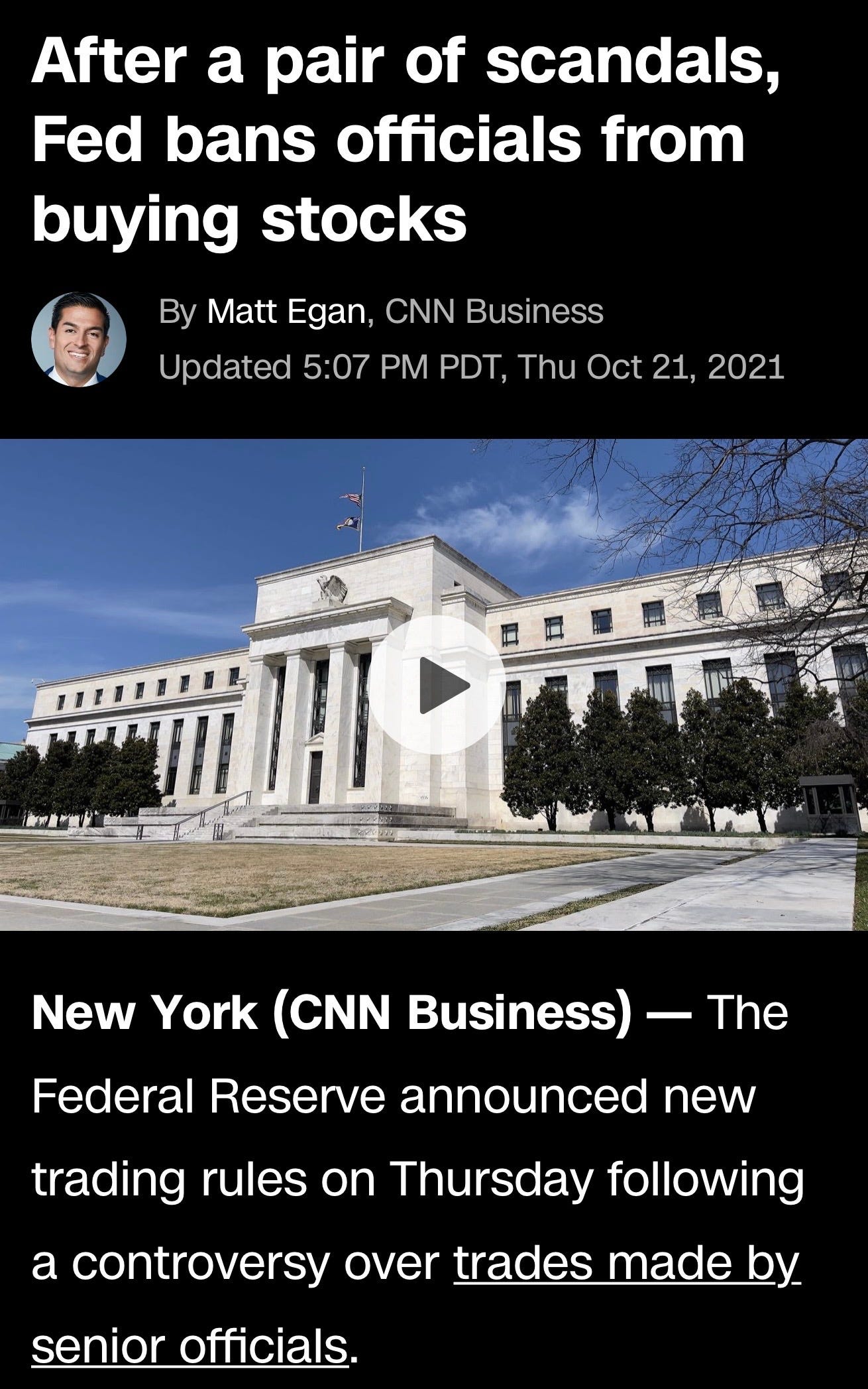 The Ethics Exit: Why the Congressional Stock Ban is the Ultimate Top Signal