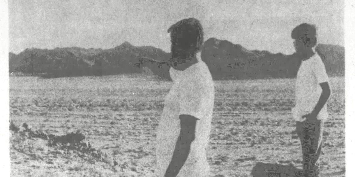Remember the bombing of Wonder Valley in '78