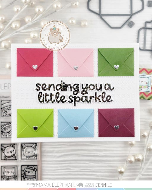 STAMP HIGHLIGHT: Lil Christmas Docket - Mama Elephant