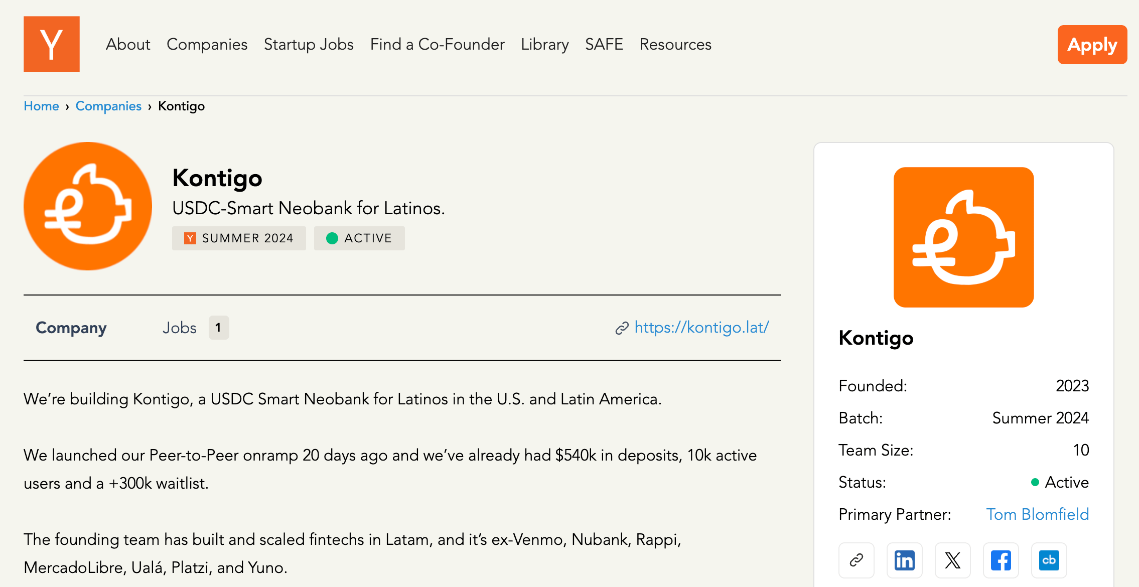 Kontigo: Y Combinator's Venezuelan Sanctions Evasion Startup