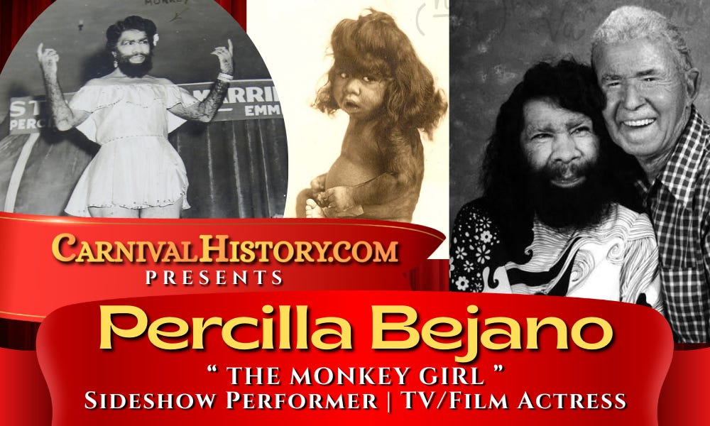 Percilla Bejano: The Monkey Girl