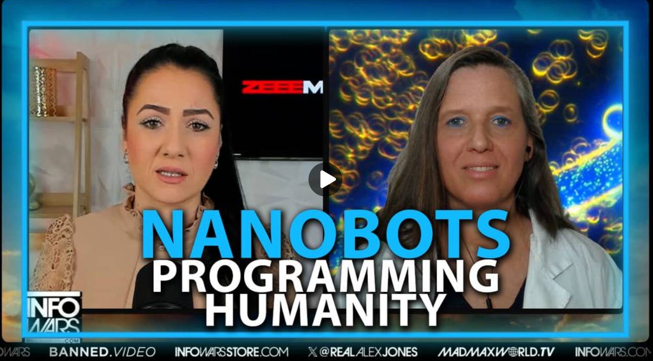 Nanobots Programming Humanity - Interview with Maria Zeee on Alex Jones ...