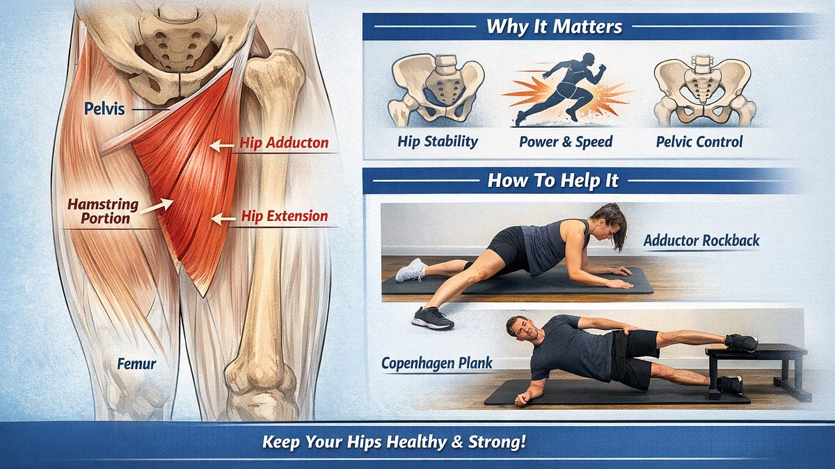 The Adductor Magnus: The Muscle You Didn’t Know Was Running the Show