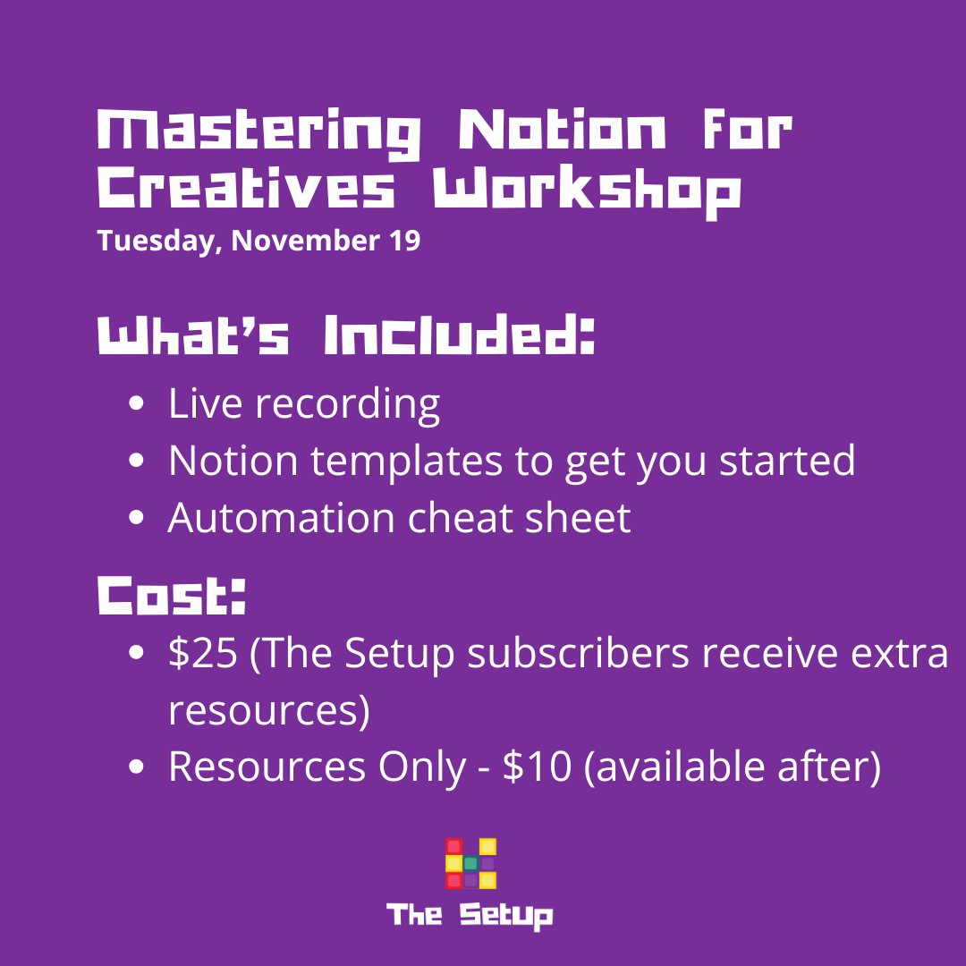 Customizing Notion: A Creative's Guide to Personalized Productivity