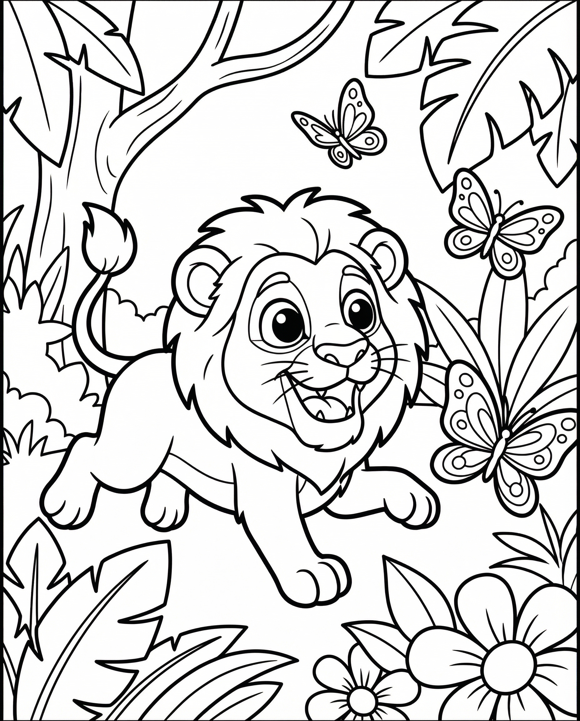 Image prompt: Coloring Book - by Sifu Yik Chan