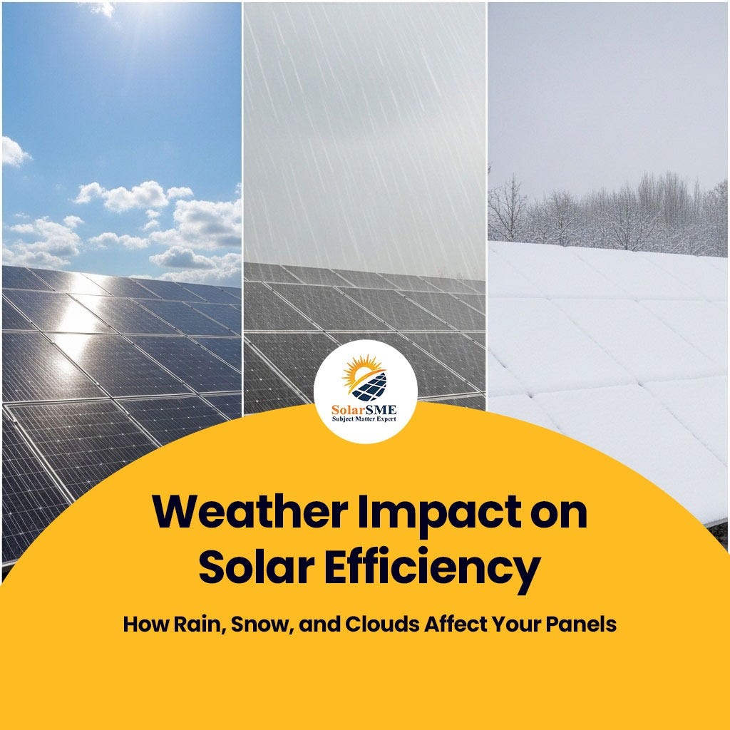 Weather Impact on Solar Efficiency: How Rain, Snow, and Clouds Affect ...