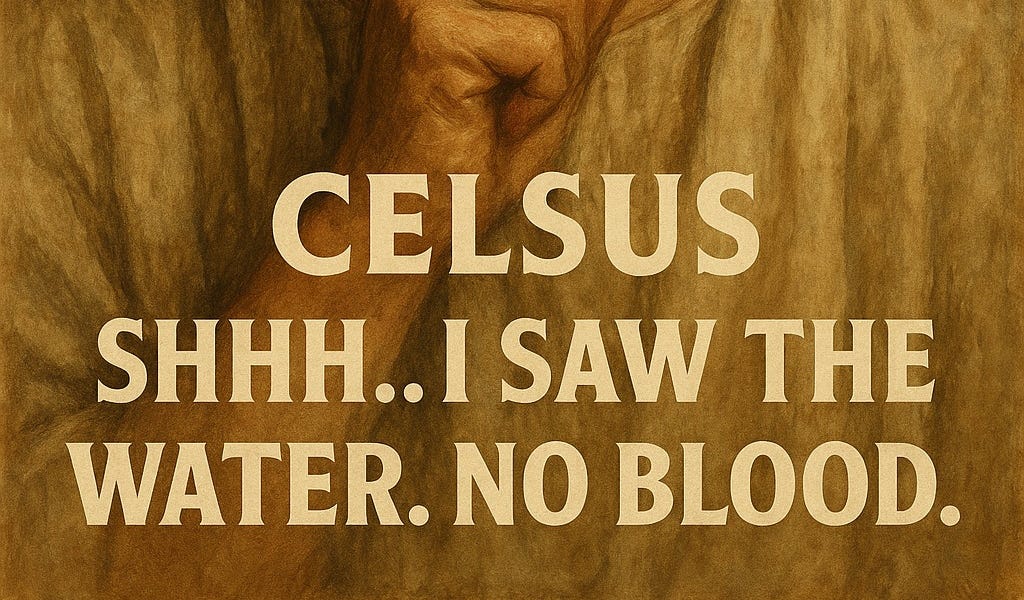 Celsus and the Missing Jesus: Why the Second Century Troll Was Right