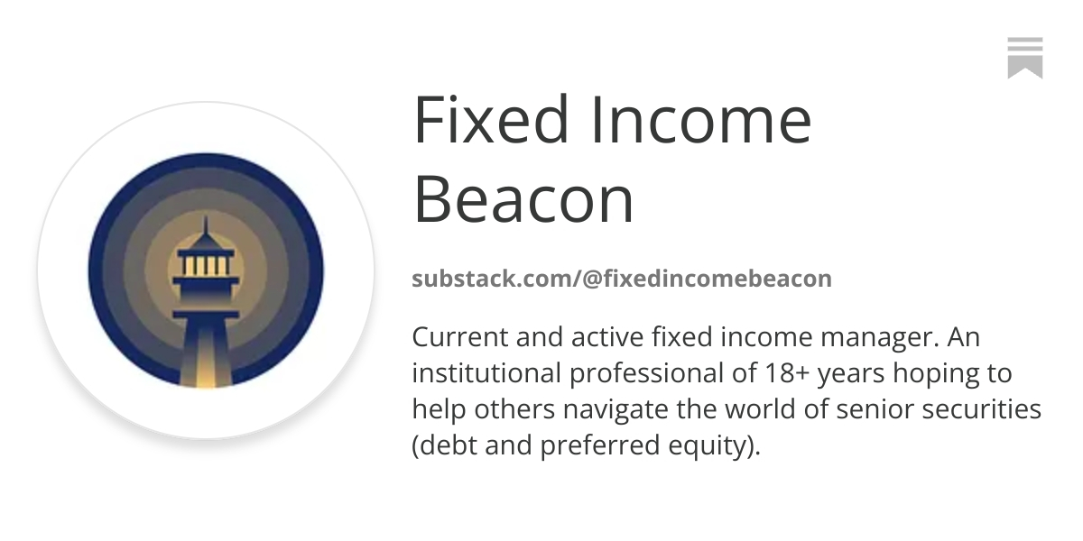 Fixed Income Beacon | Substack