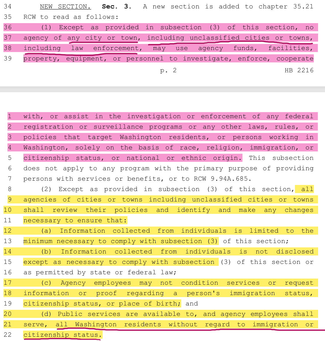 BILL ALERT: HB 2216 Public Safety or Policy Trick? Washington’s Hidden ...