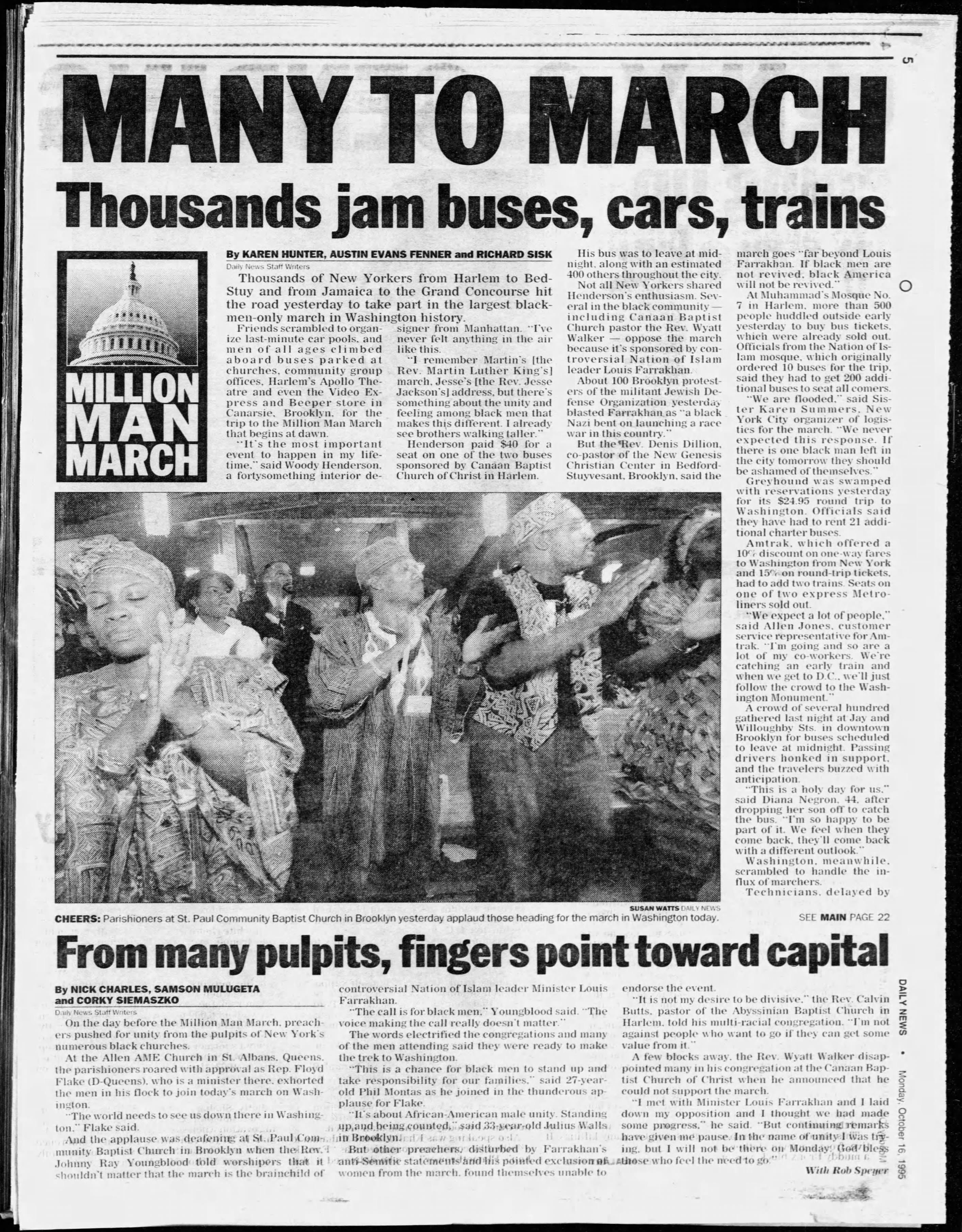 This Day in History: The Million Man March - TheHub.news