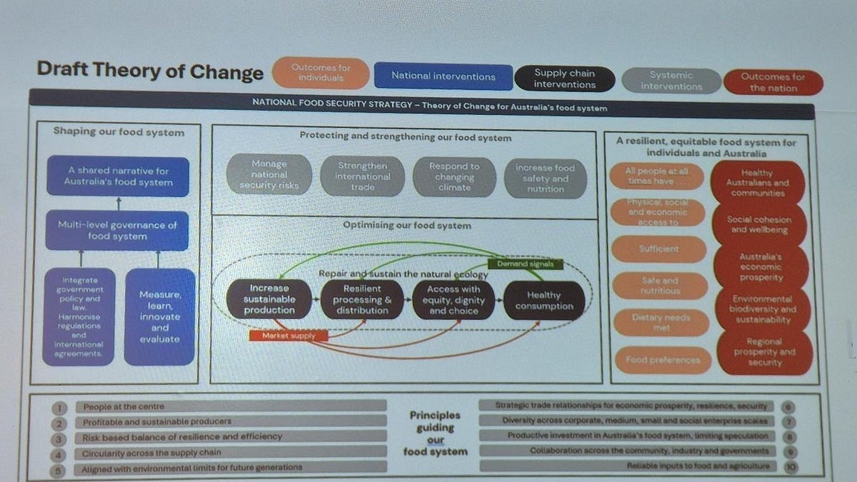 Feeding Australia: A Theory of Change That Changes Nothing