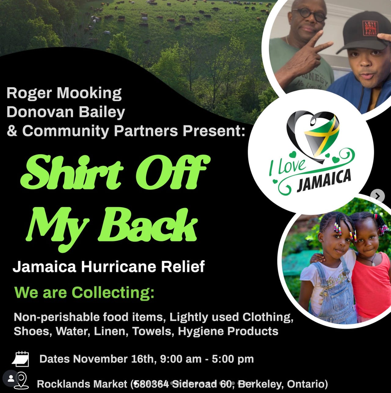 Roger Mooking and Donovan Bailey Lead Jamaica Relief Drive With Local ...