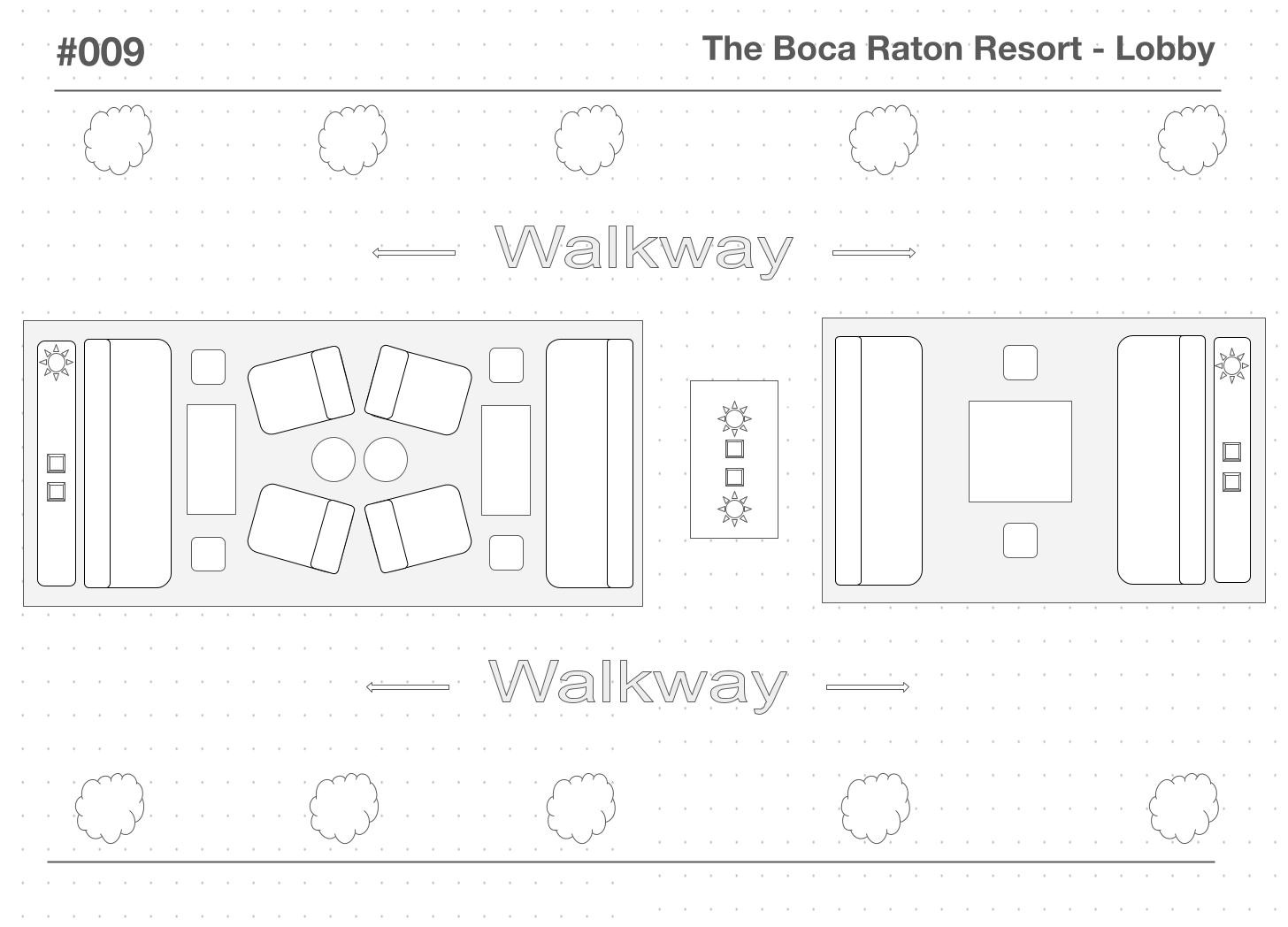 Layout #009: The Lobby at Boca Raton Resort